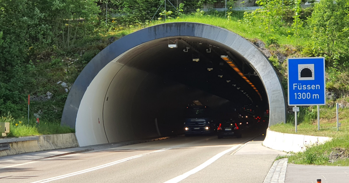 Verwunderlich Grenztunnel Fssen Webcam Bild